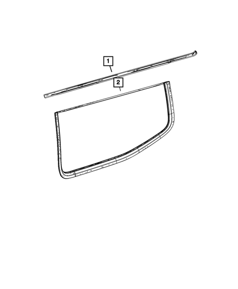 Glass and Interior Rearview Mirror for 2022 Jeep Wagoneer | Mopar eStore