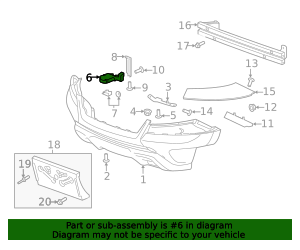 2017-2022 Chevrolet Colorado Front Driver Side Bumper Fascia Outer ...