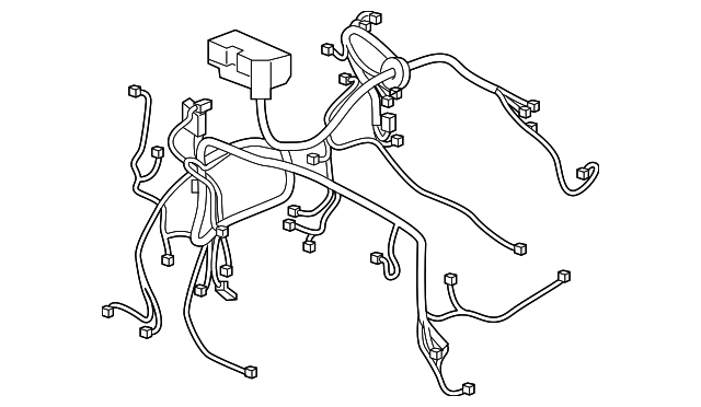 32100-TJZ-A32 - 2019-2020 Honda Ridgeline - Wire Harness R Cabin ...