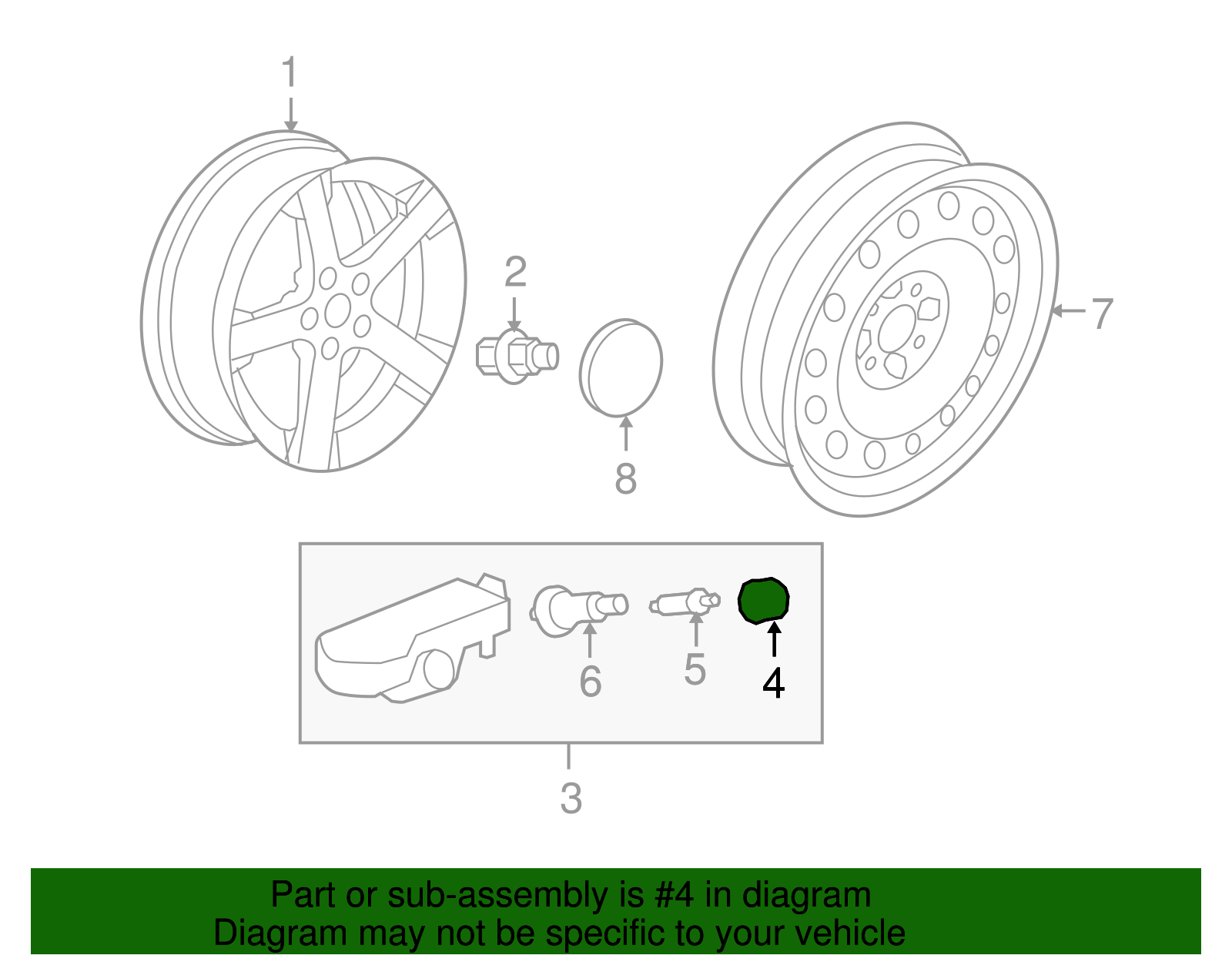 25858636 - Cap 2005-2021 GM | GMPartsNow