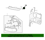 2000-2007 GM Natural Colored Multi-Purpose Lamp Socket 19258649 GM ...