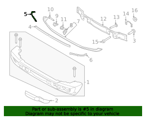 2021 Ford Bronco Valance M2DZ-17626-A | OEM Parts Online