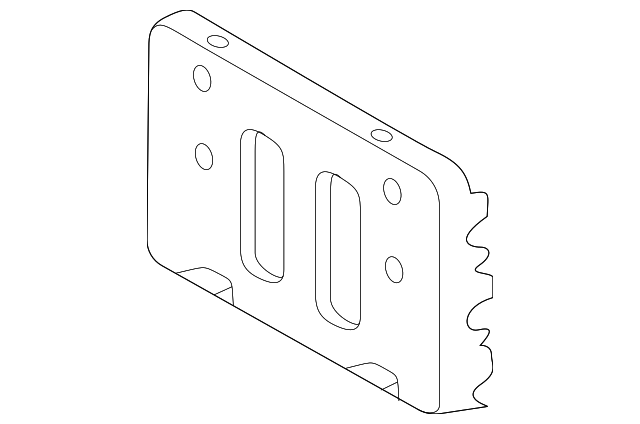75111-08060 - License Bracket - 2021-2024 Toyota Sienna | OEM Parts To You