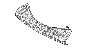 52521-08010 - Bumper Cover Support Rail - 2021-2023 Toyota Sienna ...