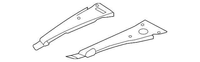 2013-2017 Lexus Sight Shield 53796-50050 | OEM Parts Online