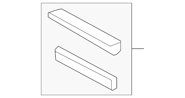 2013-2017 Lexus Lower Extension 53852-50070 | OEM Parts Online