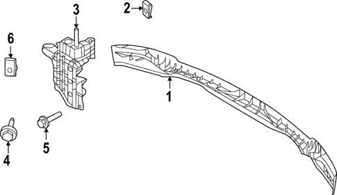 Bumper & Components - Front for 2024 Ford F-150 Lightning | Genuine OEM ...