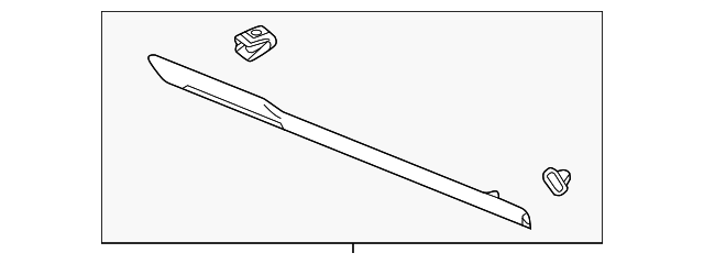 2021-2022 Cadillac Silver Front Driver Side Door Molding 84276447 ...