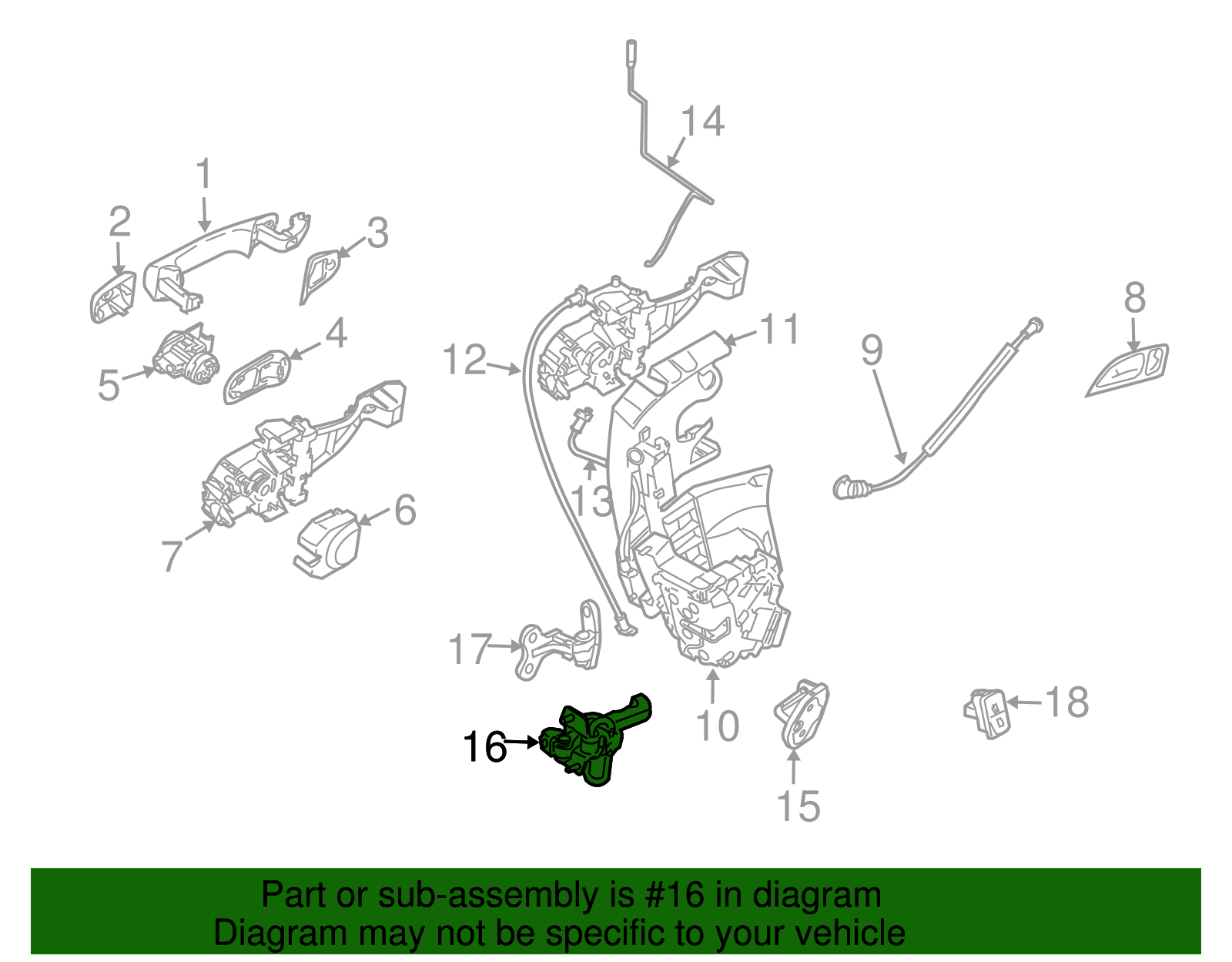 2005-2013 Volvo Door Check 31217750 | TascaParts.com
