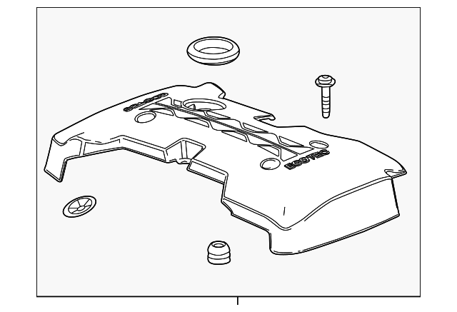 12641857 - Engine Intake Manifold Cover 2013-2015 Chevrolet | Londoff ...