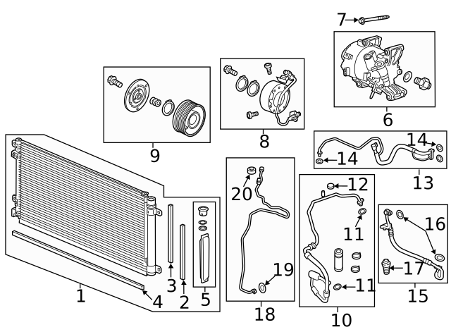 80341-TBC-A01 - Pipe Receiver - 2016-2020 Honda Civic | Genuine Honda Parts