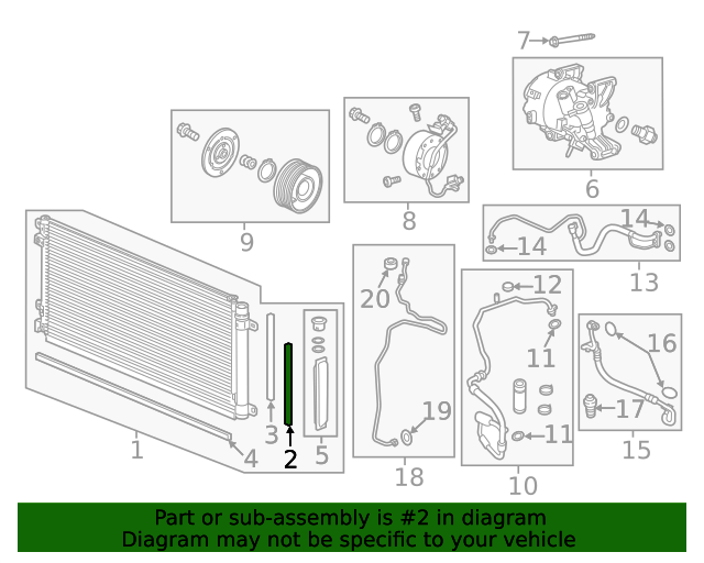 2018-2021 Honda Civic Seal Strip 80115-TBA-A01 | Honda Factory Parts