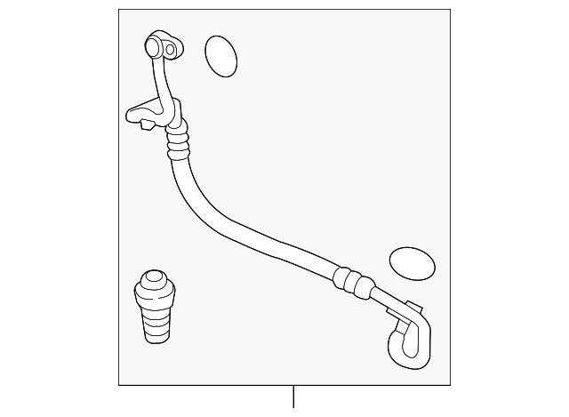 80315-TBC-A03 - Hose, Discharge - 2016-2020 Honda Civic | Genuine Honda ...