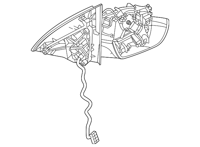 167-810-94-01 - Mirror Assembly - Right, Front Right 2020-2023 Mercedes ...