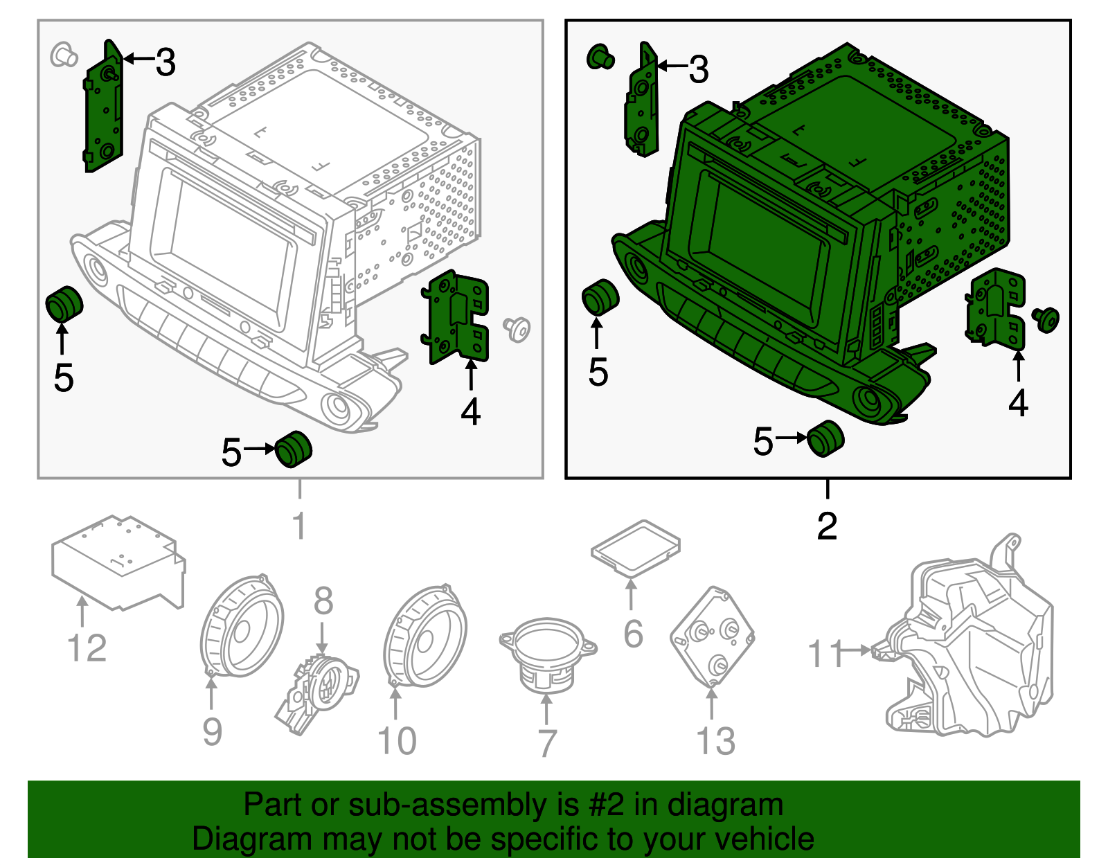 96560-G7801-PGB - High-Quality Display System for 2018-2019 Hyundai ...