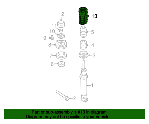 33531093635 - 1998-2003 BMW Coil Spring (33-53-1-093-635) | BMW of ...