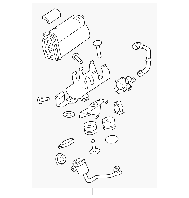 2014 Land Rover Range Rover Sport Vapor Canister LR072670 | OEM Parts ...