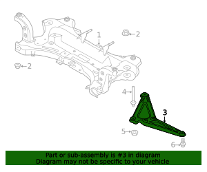 2019-2022 Hyundai Veloster N Stay Bracket 62477-K9000 | OEM Parts Online