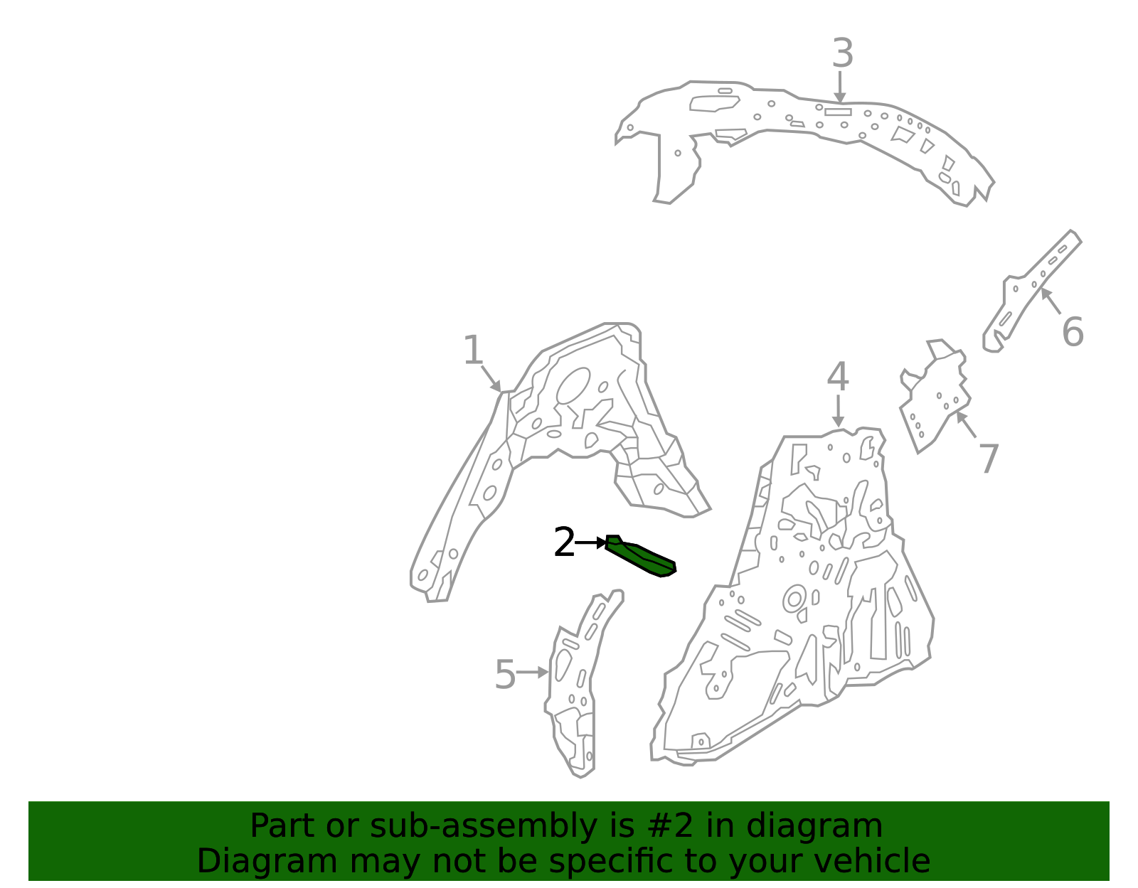 64323-TGG-A01 - Quarter Panel Extension 2017-2021 Honda Civic | Honda ...