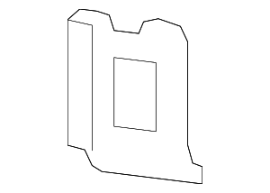 2015-2023 Ford Overhead Console Retainer Clip W717585-S439 | QuirkParts