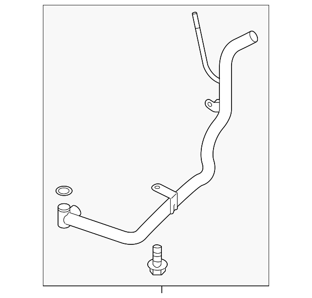 14049AA781 - Pipe Assembly Water - Subaru Parts Shop