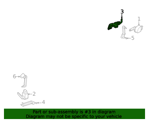 37146887604 - 2020-2024 BMW Level Sensor Mount Bracket (37-14-6-887-604 ...