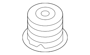 8R0-505-145-K - Suspension Cross-Member Front Bushing 2009-2017 Audi ...