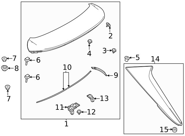 2020-2023 Mazda CX-30 Side Spoiler DGH9-51-9B0 | Mazda Part Direct