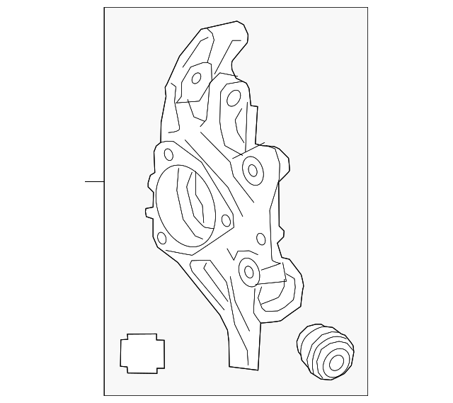 42803050 - Knuckle 2017-2025 GM | Gateway Buick GMC Parts