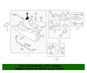 284H3-3ZD1A - Audio Auxiliary Jack 2017-2019 Infiniti QX30 ...