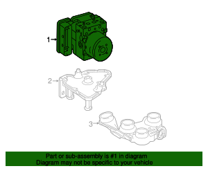 213-431-95-00 - ABS Pump Assembly 2017-2018 Mercedes-Benz E 43 AMG ...