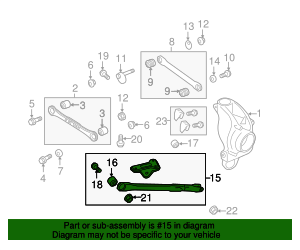 Genuine Lower Control Arm for 2008-2019 Land Rover | Land Rover Part ...