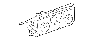 25841856 - Heating and Air Conditioning Control Panel 2004-2012 GM ...
