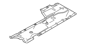 51757241834 - 2012-2021 BMW Under Cover (51-75-7-241-834) | BMW of ...