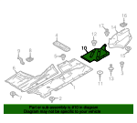51-75-7-258-050 - Under-Body Shield - 2012-2020 BMW | BMWPartsHub