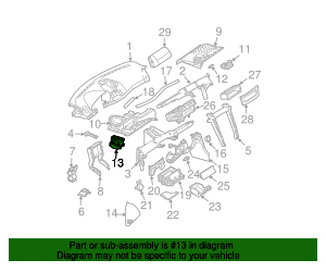 202-540-23-73 - Under Cover Bracket 2000-2021 Mercedes-Benz | Mercedes ...