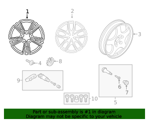 Genuine BMW 36-11-8-089-875 | Wheel, Alloy | FREE Shipping on Most ...