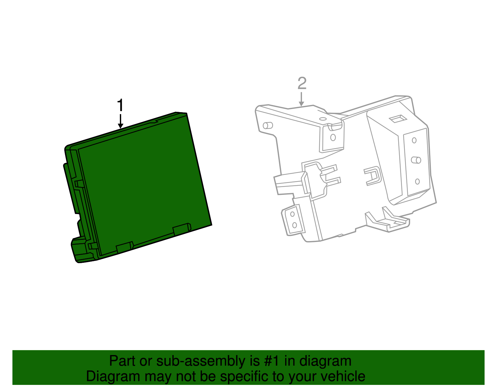 13528945 - Body Control Module - 2017-2019 GM | OEM Parts For You