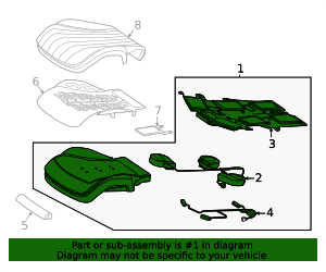223-910-39-13 - Seat Cushion Pad 2021 Mercedes-Benz | Mercedes-Benz USA ...