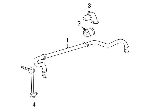 2005-2012 Porsche Stabilizer Bar 997-343-701-08 | OEM Parts Online
