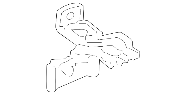 83507-T0A-A00 - Door Trim Panel Bracket 2012-2016 Honda CR-V | Honda ...