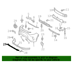 52711-42140-B0 - Lower Molding - 2020-2021 Toyota RAV4 | OEM Genuine ...