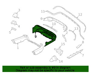 213-885-68-04-7C45 - Bumper Cover 2021-2023 Mercedes-Benz E 450 ...