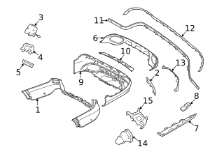 213-885-68-04-7C45 - Bumper Cover 2021-2023 Mercedes-Benz E 450 ...