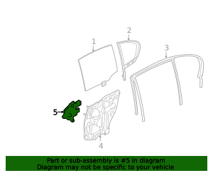 61355a53098 - 2020-2022 BMW Window Motor (61-35-5-A53-098) | BMW of ...