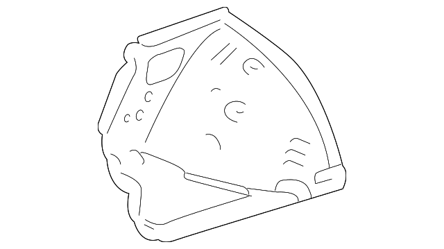 1998-2005 Lexus Front Panel 53712-30540 | OEM Parts Online