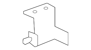 81276-SHJ-A61 - Pedestal Bracket 2005-2010 Honda Odyssey | Honda Parts ...