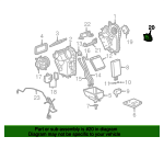 2007-2014 GM Air Conditioning Vacuum Actuator 15887322 GM ...