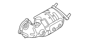 2014-2018 Kia Catalytic Converter 28530-2BTB0 | TascaParts.com