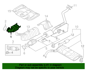 28530-2BTB0 - Catalytic Converter 2014-2018 Kia | Kia.Parts Store